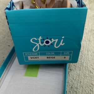 stori | Shoes | Stori Beige Flip Flop Vicky Style Sandals Size 8 | Poshmark